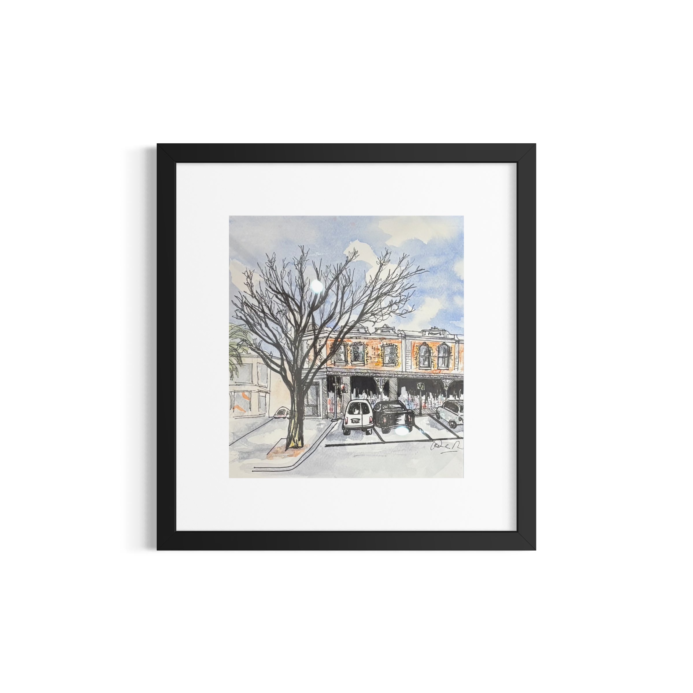 Armstrong St, Middle Park 38x34cm – Plume Gallery