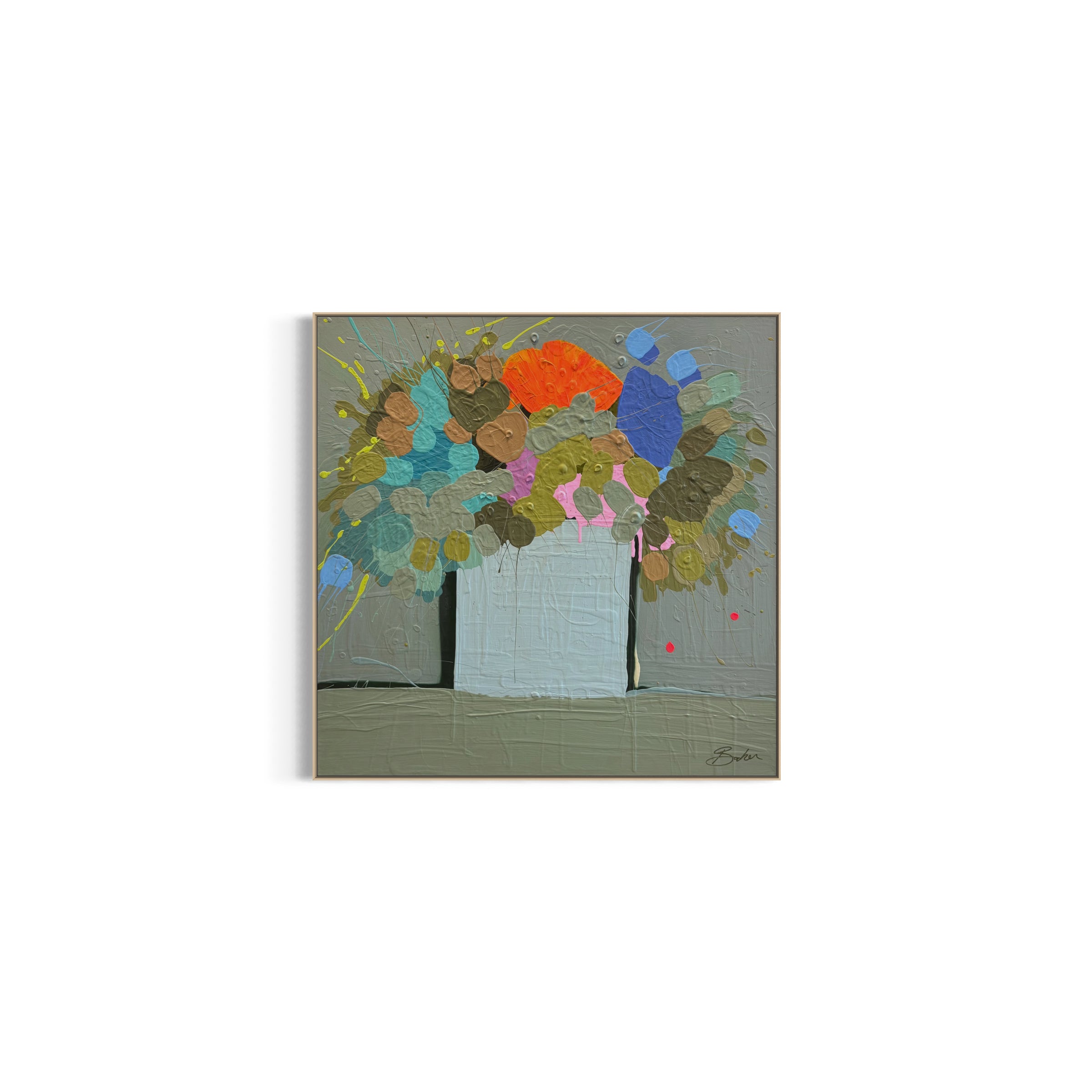 Trailbound 104x104cm – Plume Gallery